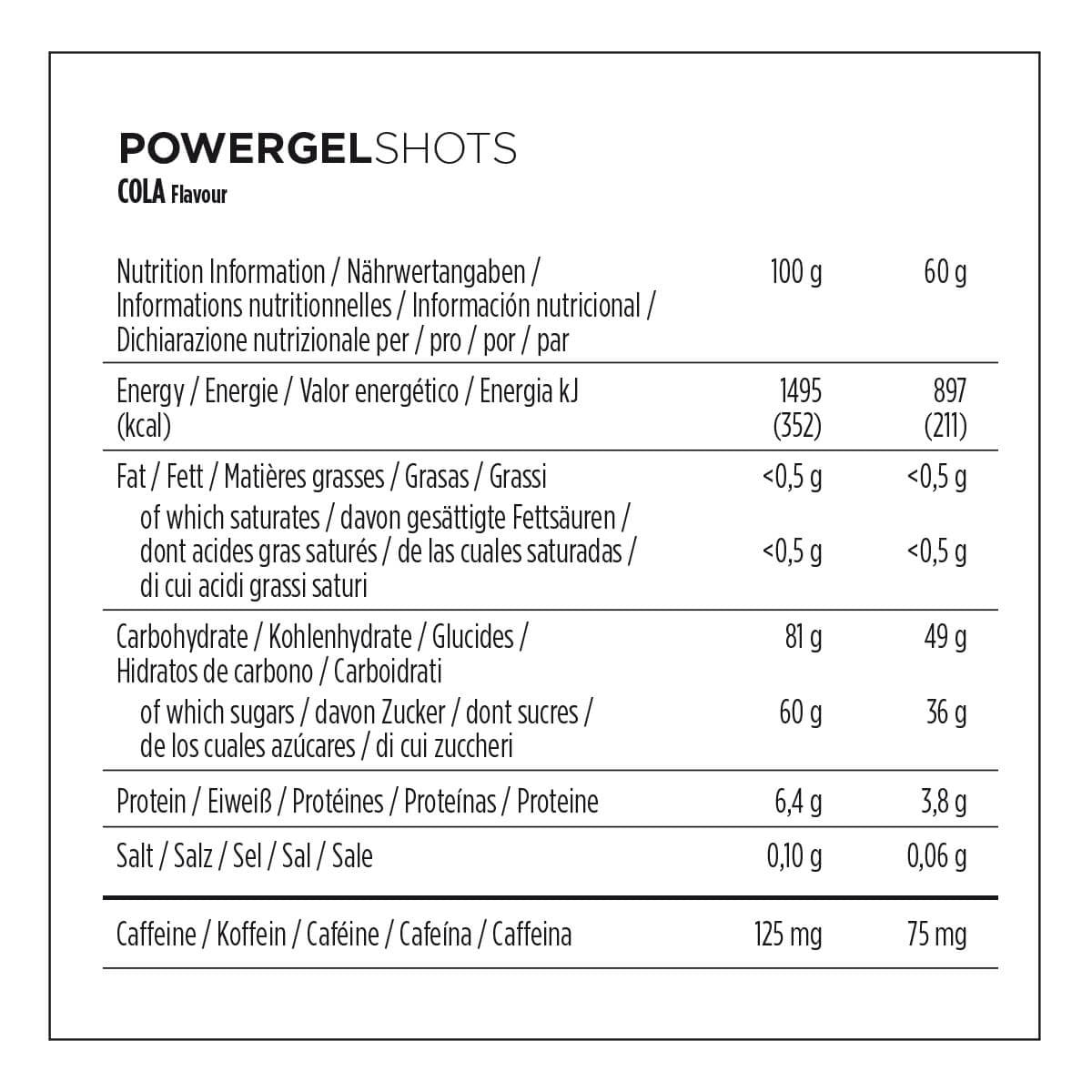 Power Gel Shots | The Cardio Cartel
